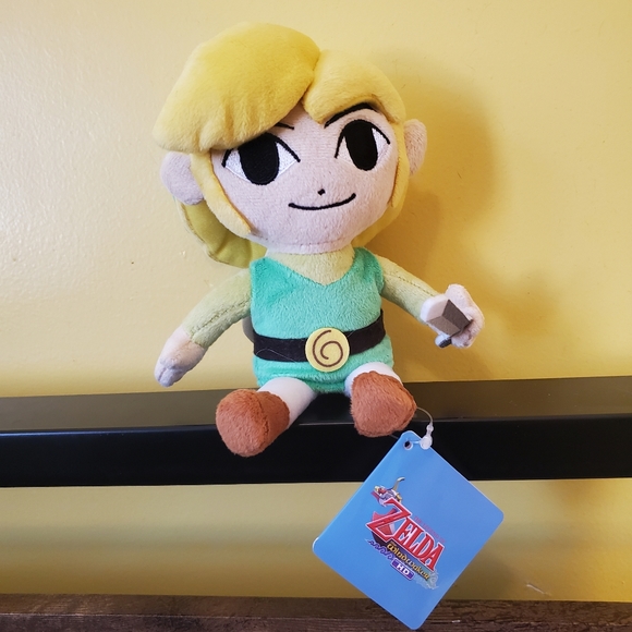 Nintendo | Toys | The Legend Of Zelda Link Plush Nwt | Poshmark